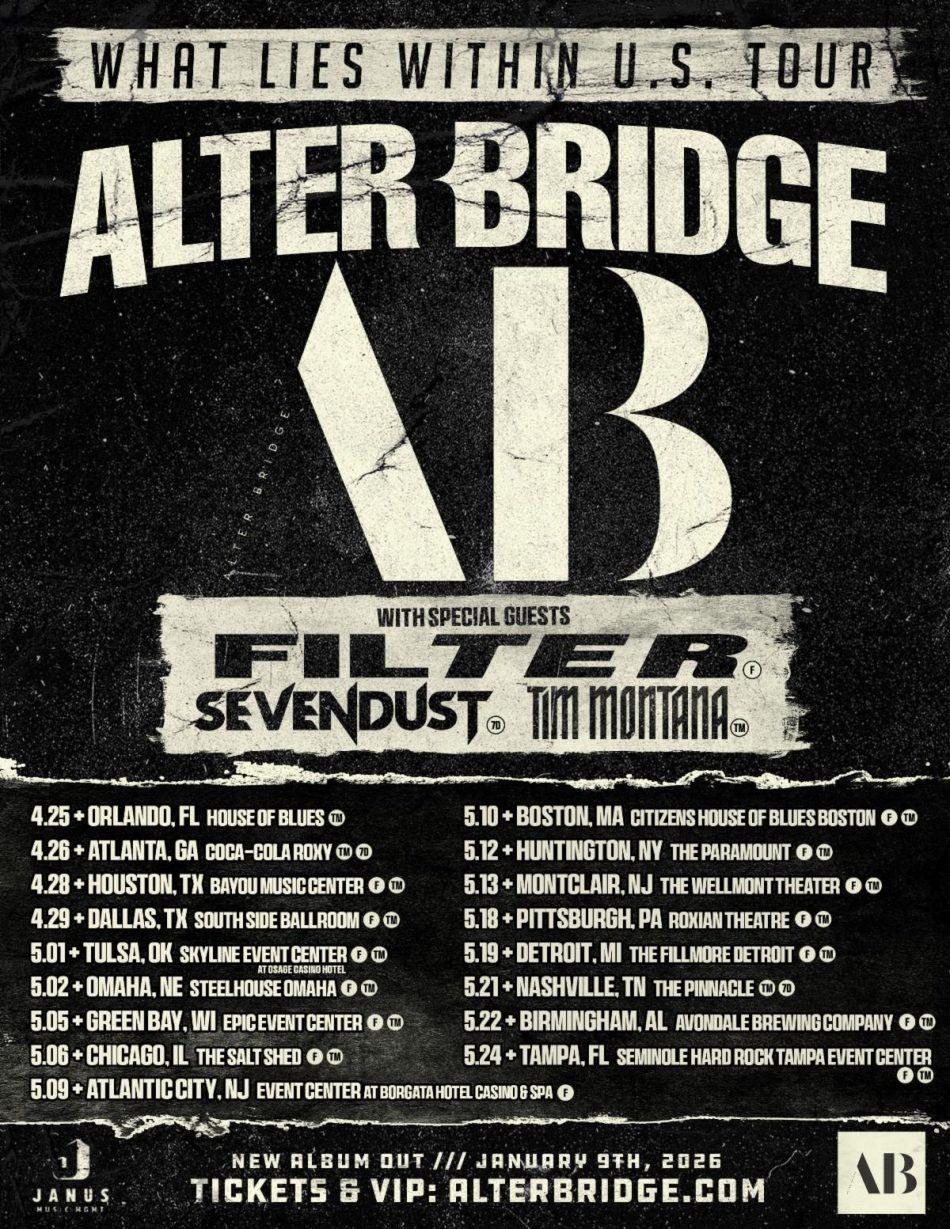 ALTER BRIDGE Release First Track/Video “Silent Divide” - Music Insider ...